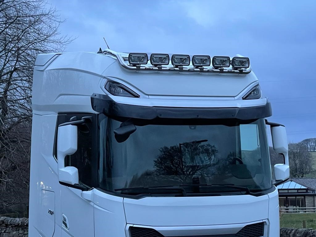 Stainless Steel HiBar for DAF XG+ | Drop-Down | Car & Truck Care Nederland